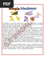 Simple Machines Worksheet&Test | PDF