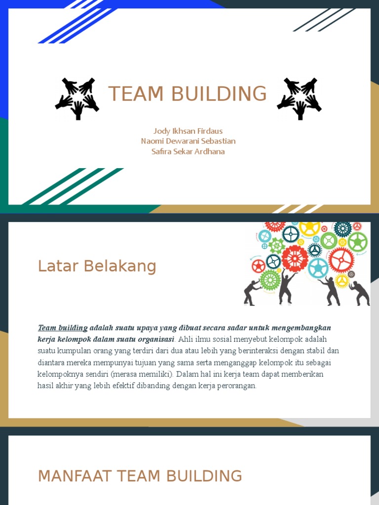 Manfaat dan Tujuan Team Building | PDF