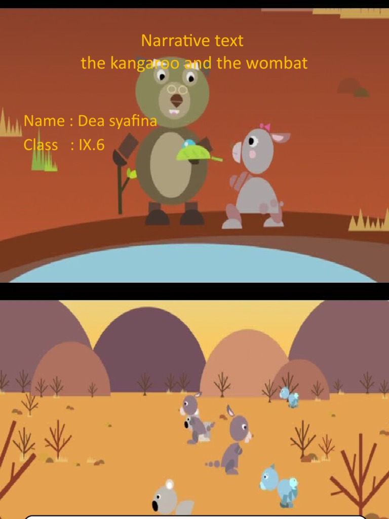 The Kangaroo and The Wombat | PDF | Marsupials | Diprotodonts
