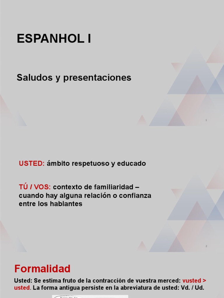 Video 2 - Aula Tradicional 2 - Semana 2 - SALUDOS Y PRESENTACIONES ...