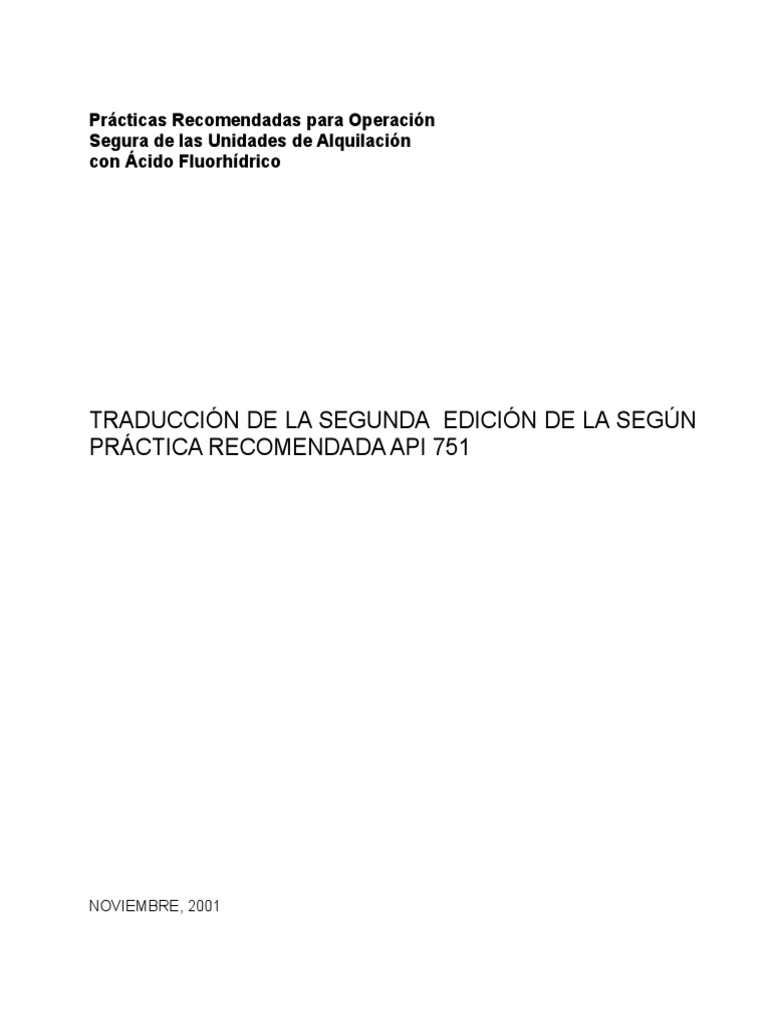 Práctica API-751 | PDF | Acero | Administración de Seguridad y Salud ...