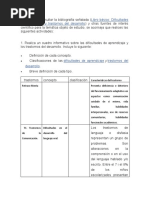 Definición y Clasificación de Las Dificultades Del Aprendizaje | PDF | Manual Diagnóstico y ...