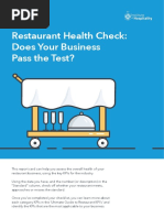 Restaurant Kitchen Training Manual | PDF