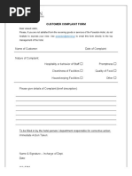 FOC FORM-Complimentary Request Form | PDF
