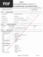 Registration of Business Names Act, 1962 (Act 151) : Form A | PDF ...