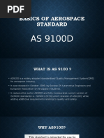 AS9100 Rev D Internal Audit Checklist | PDF | Quality Management System | Internal Audit