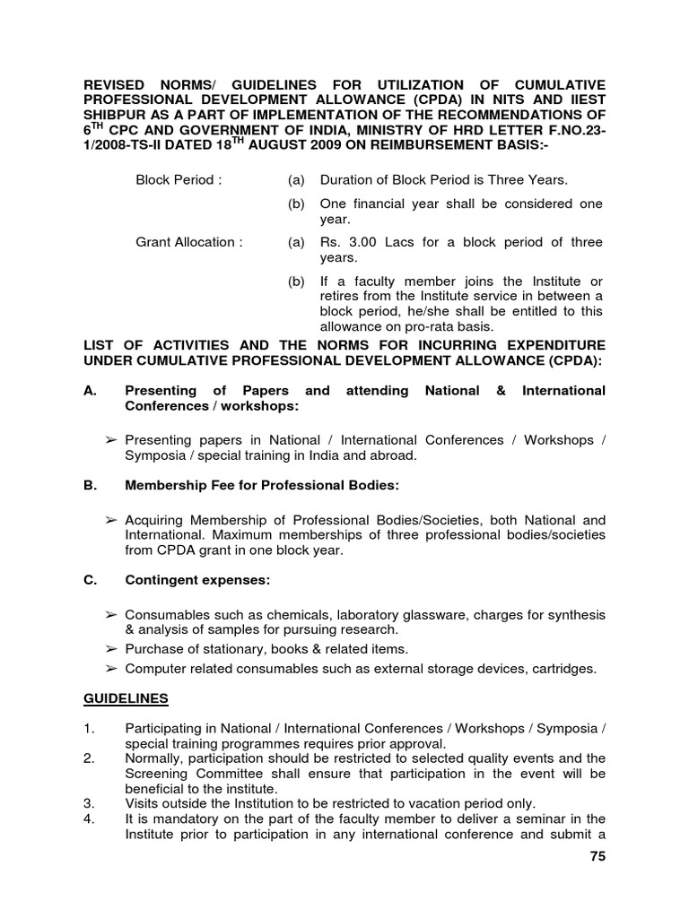 Cpda PDF | PDF | Expense | Government