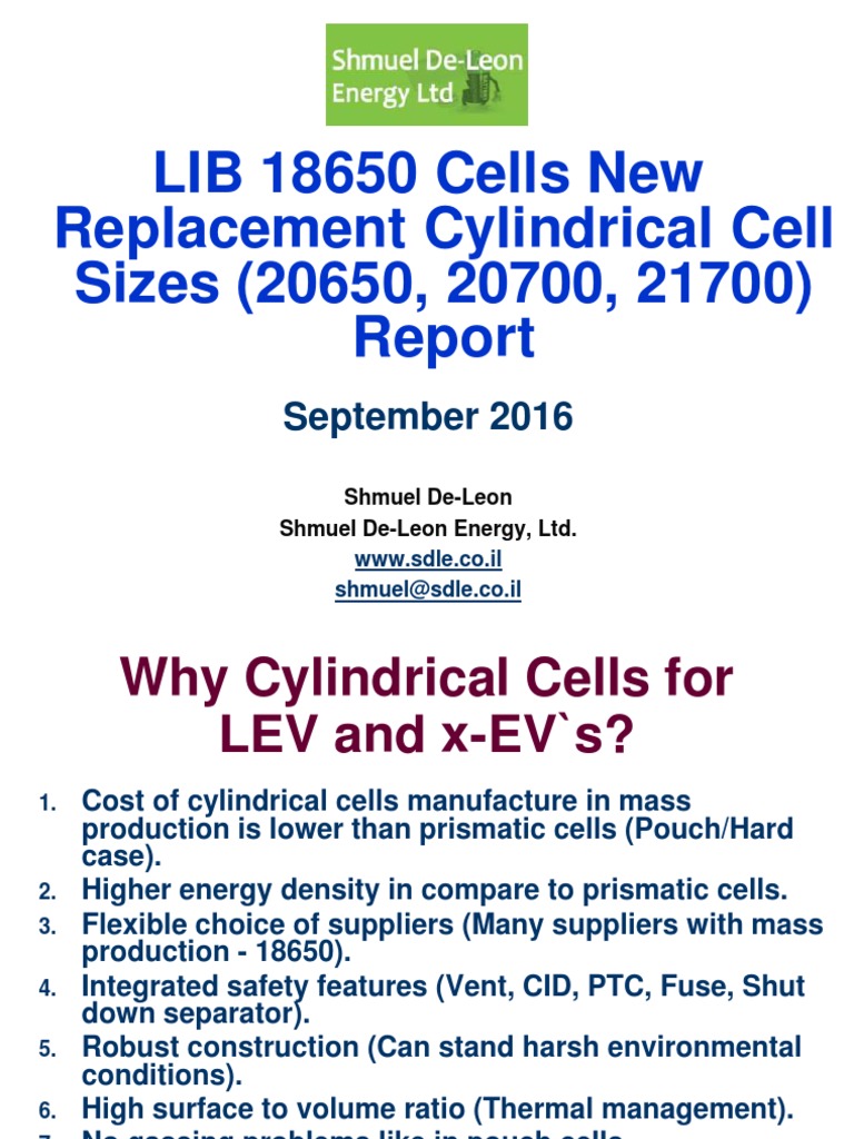 LIB 18650 Cells New | PDF | Nature
