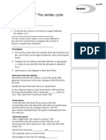 AQA A-Level Biology The Cardiac Cycle | PDF | Ventricle (Heart) | Diastole
