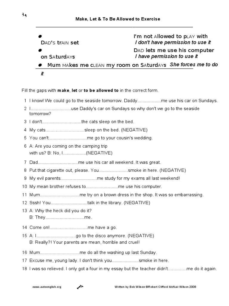 Make, Let Allow | PDF