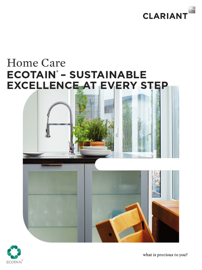 Clariant Brochure Ecotain Sustainable Excellence at Every Step 2014 EN ...