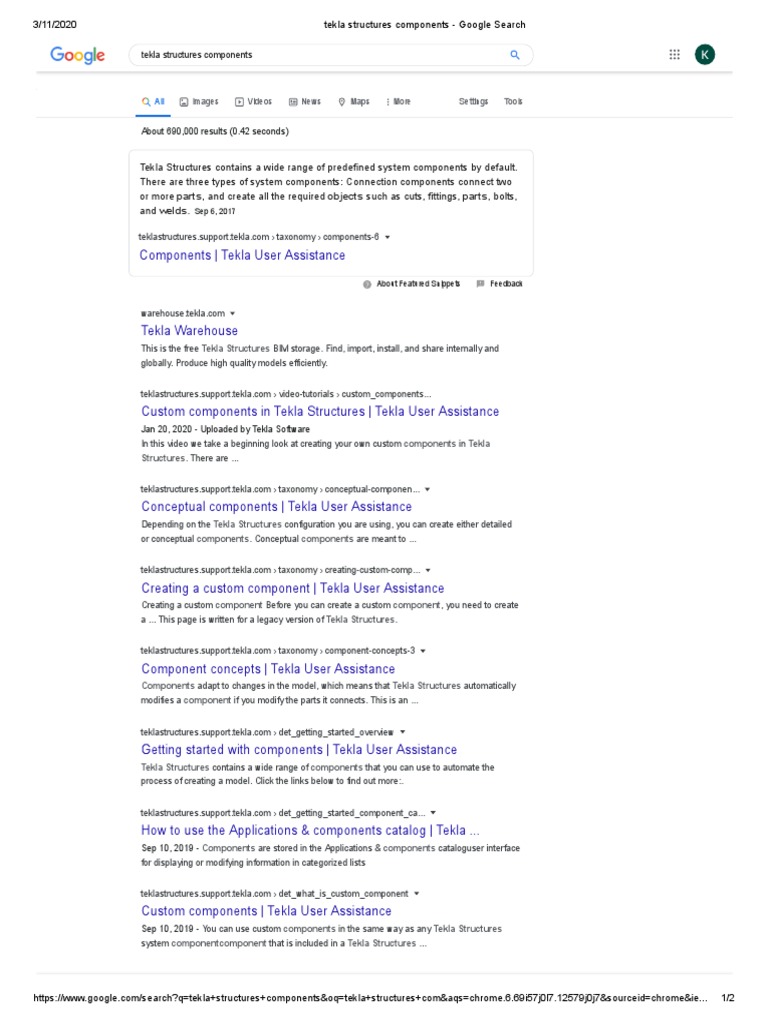 Tekla Structures Component Guide | PDF | Information Technology ...