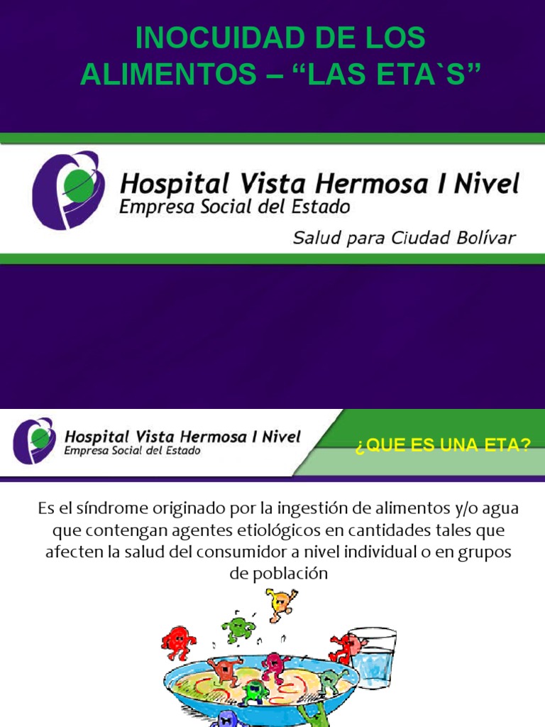 Presentacion Etas | PDF | Diarrea | Enfermedades y trastornos