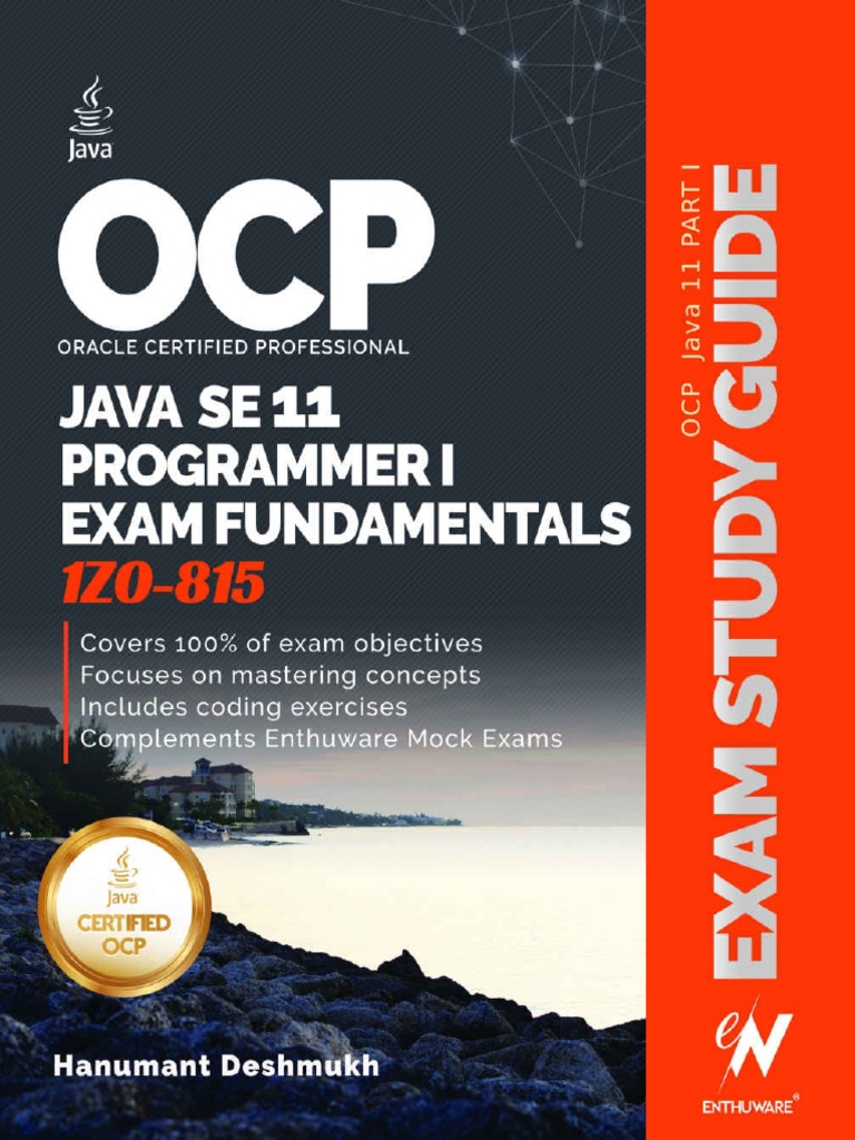 Deshmukh - Java SE 11 Programmer I Study Guide 2019 | PDF | Method (Computer Programming ...