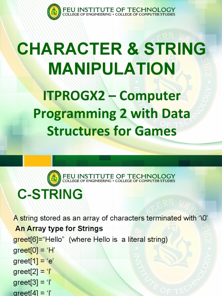 2 Lecture 2 - Strings and Functions | PDF | String (Computer Science) | Subroutine