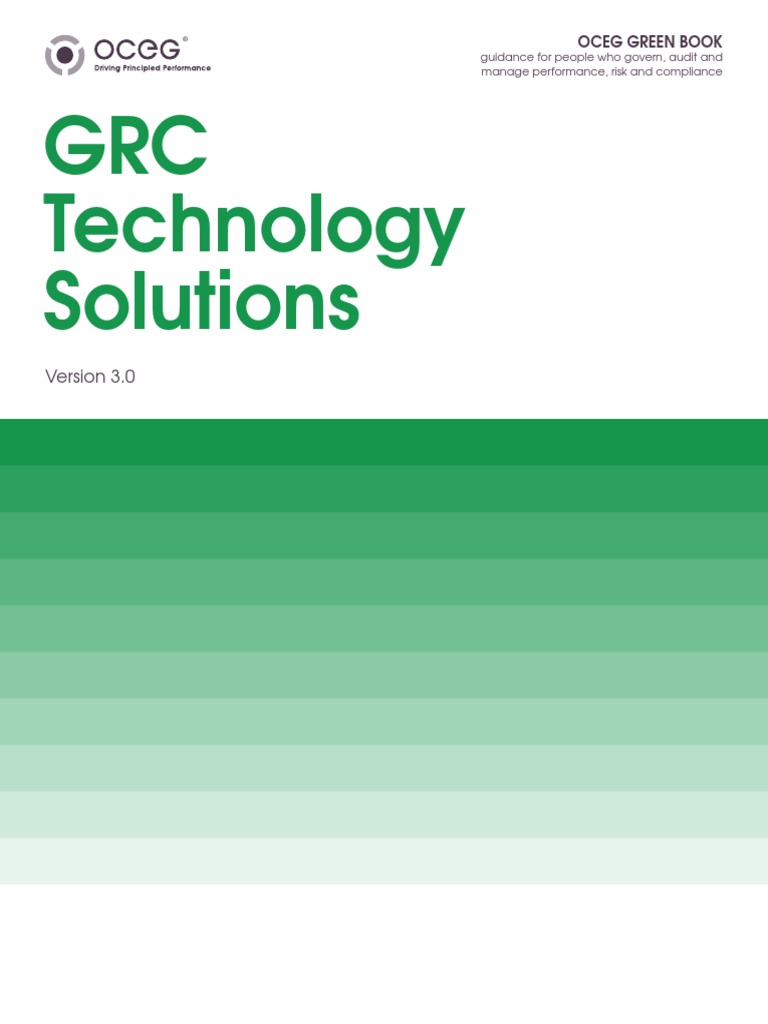 GRC Technology Solutions BETA3.0 | PDF | Risk Management | Information ...