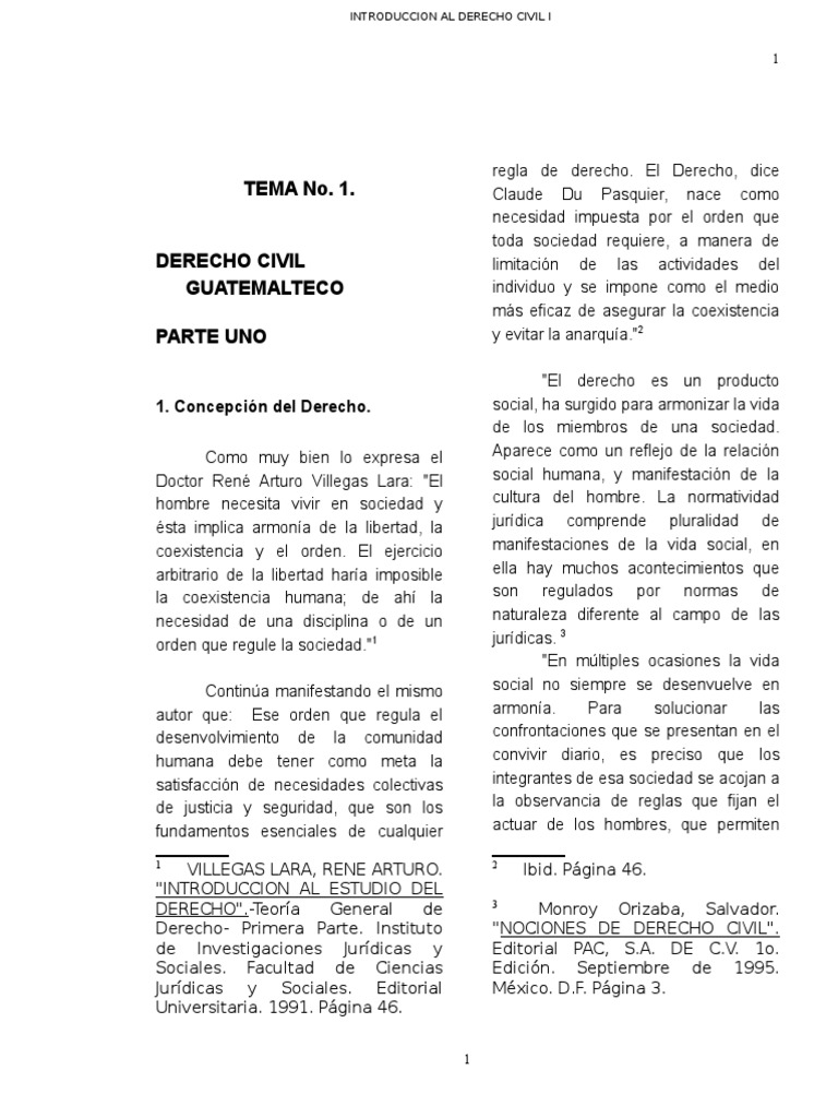 Derecho Civil | PDF | Derecho Civil (Common Law) | Estado (política)