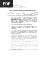 Sample Notary Acknowledgement Form Philippines | PDF | Notary Public ...