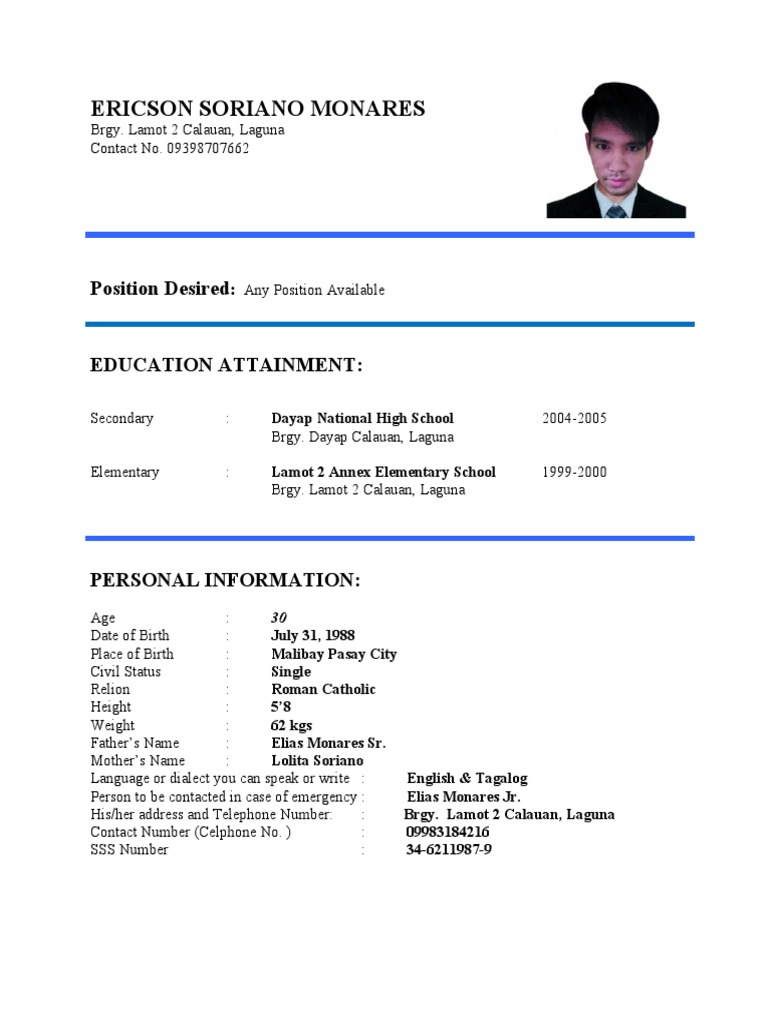 Eric Resume | PDF