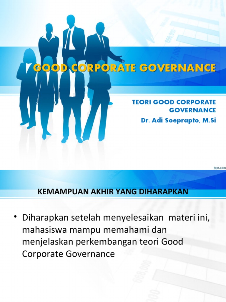 Pertemuan-4. Teori GCG | PDF