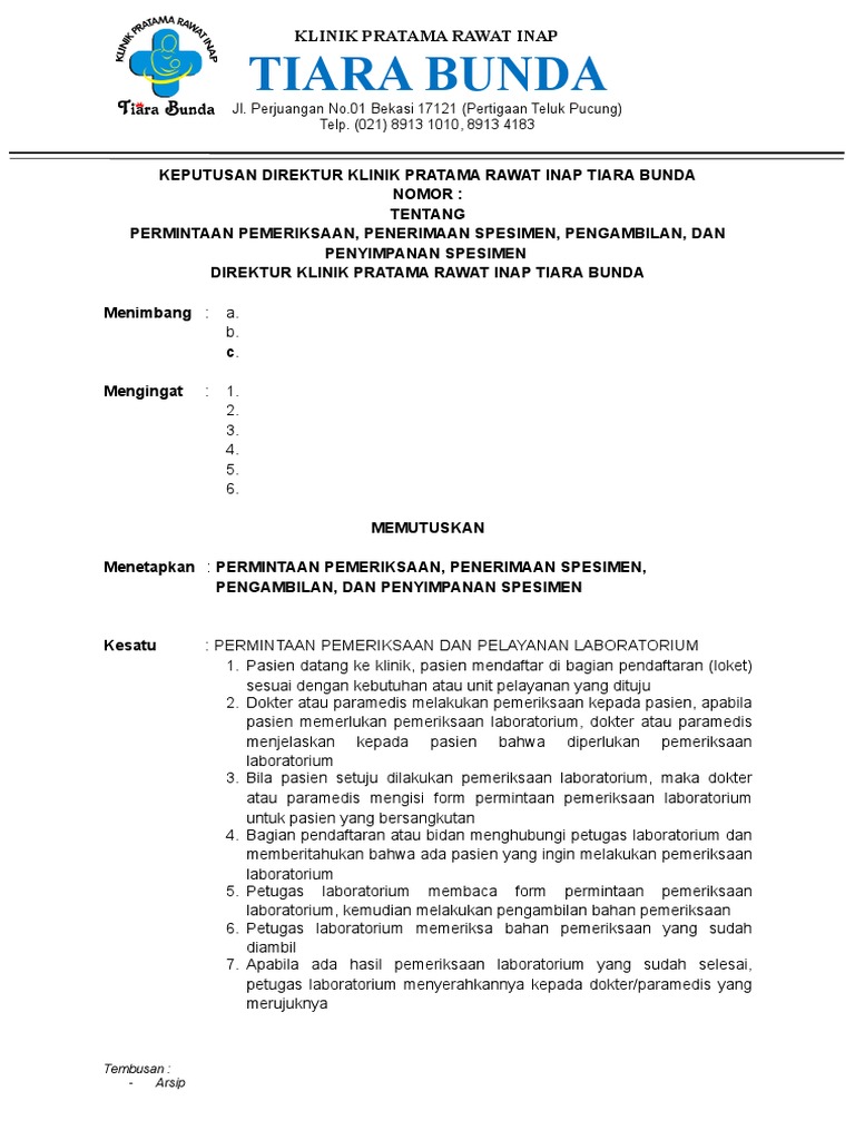 Template SK... | PDF