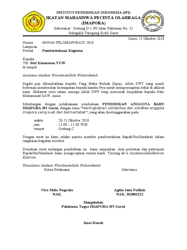 Surat Perizinan Satpam Pdf