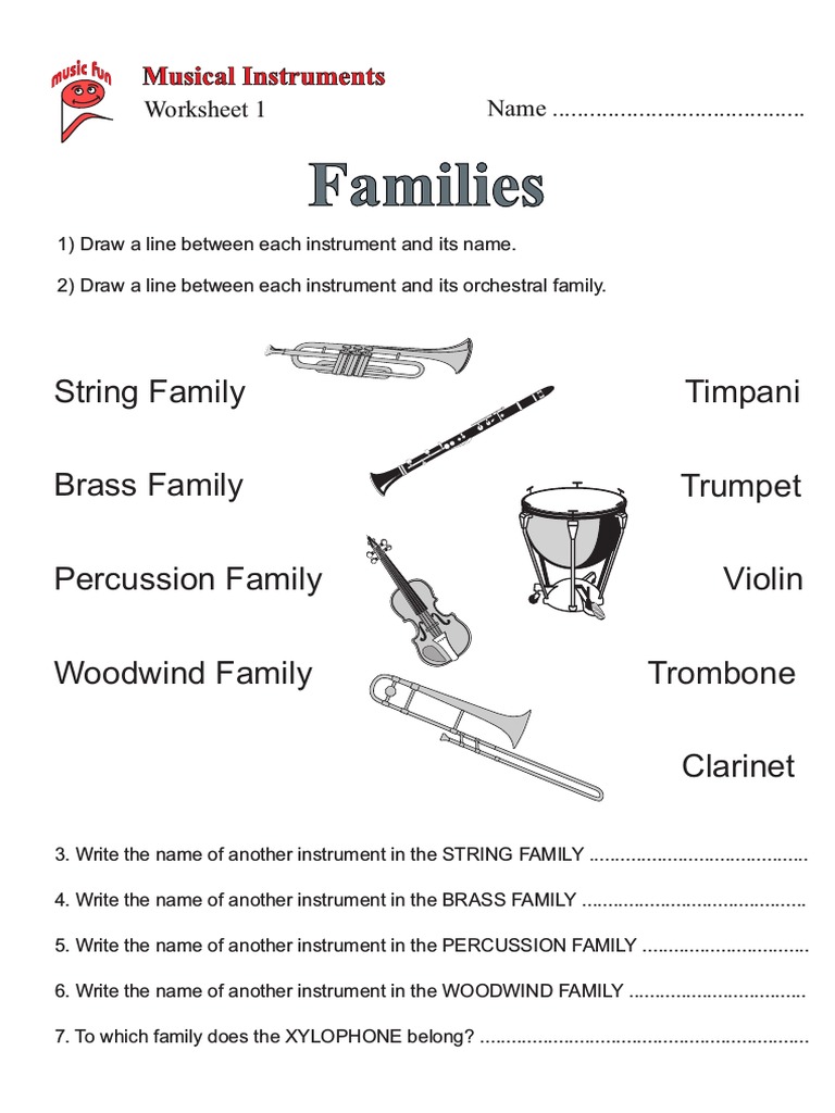 Fifth Grade Music | PDF | Woodwind Instruments | Musical Instruments