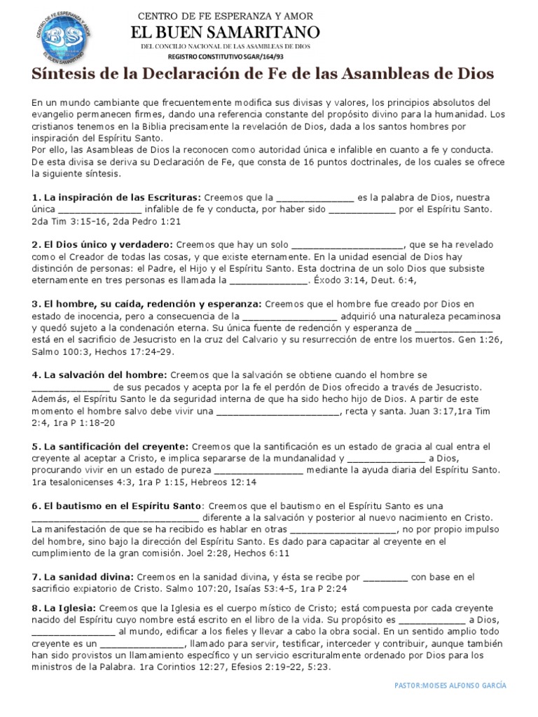 Completar Credo | PDF | Salvación | espíritu Santo