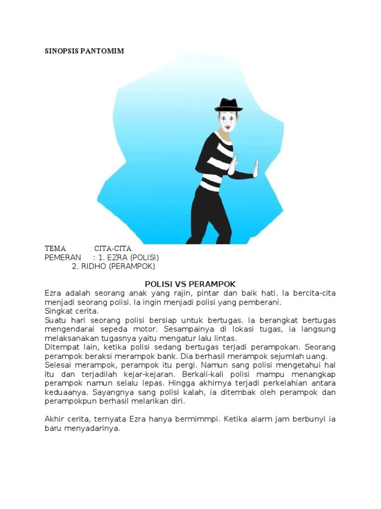 Sinopsis Pantomim | PDF