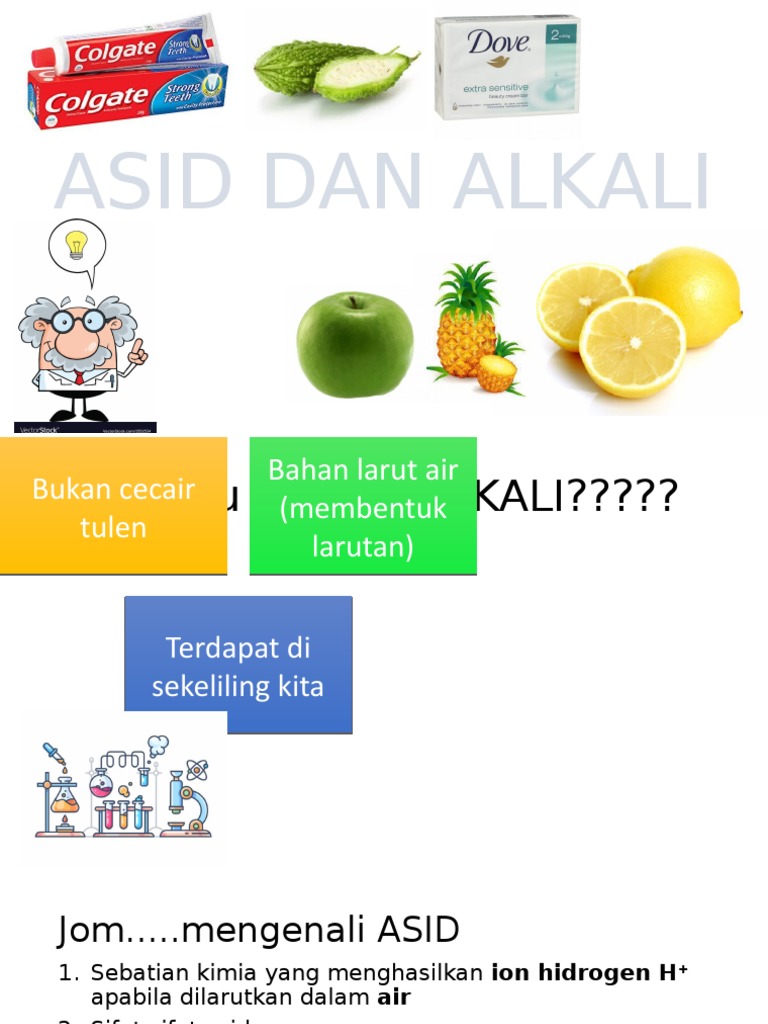 Bab 6 Asid Dan Alkali | PDF