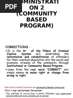 Parole Flowchart | PDF | Parole | Probation