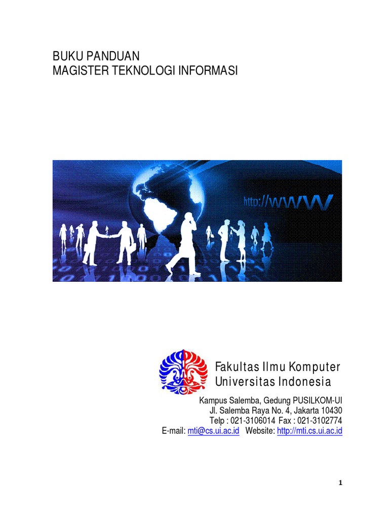 Buku Panduan Magister Teknologi Informas PDF | PDF
