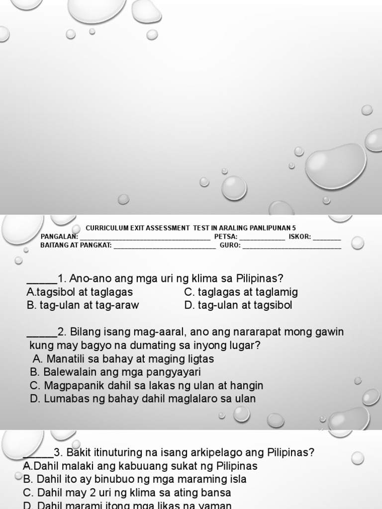 Exit Assessment Ap | PDF