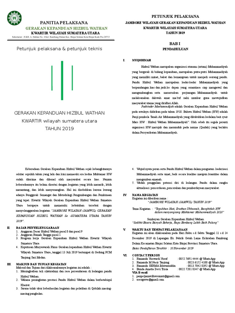 Juklak & Juknis Kegiatan | PDF