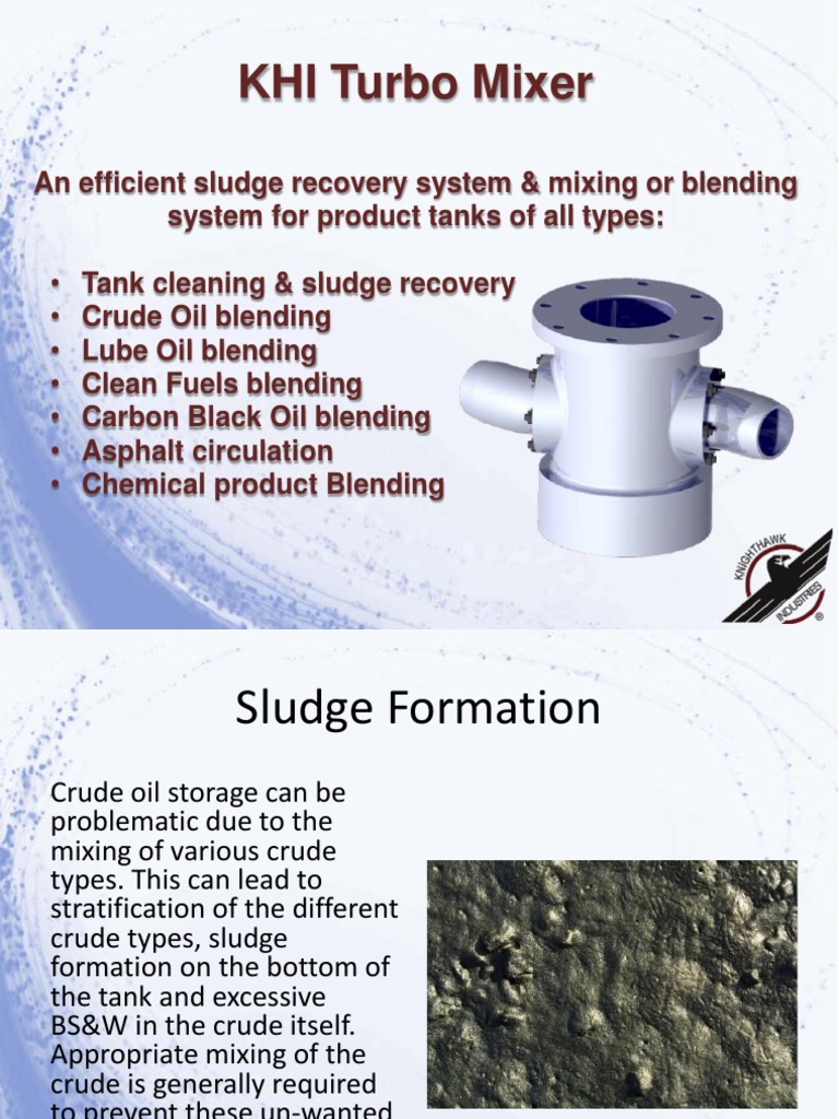 Rotary Jet Mixer Presentation PDF | PDF | Pump | Turbocharger