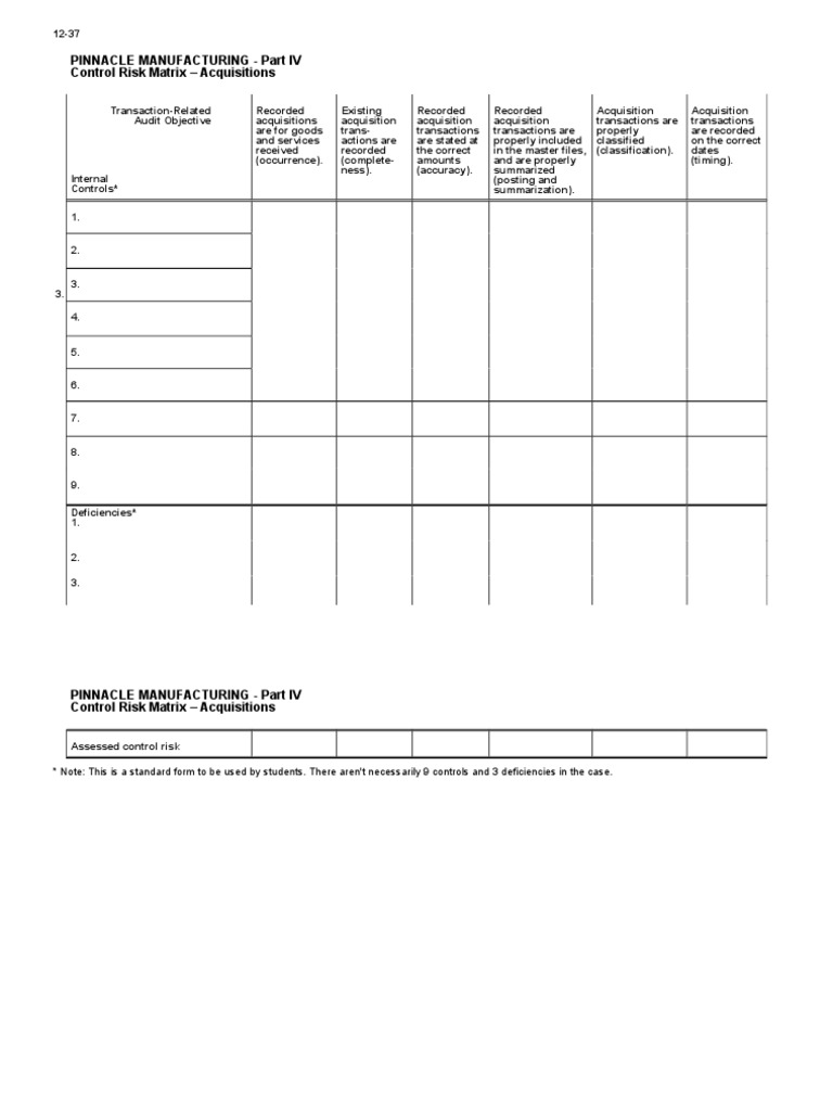 case-12-37-matrices-in-word-pdf-matrix-mathematics-business