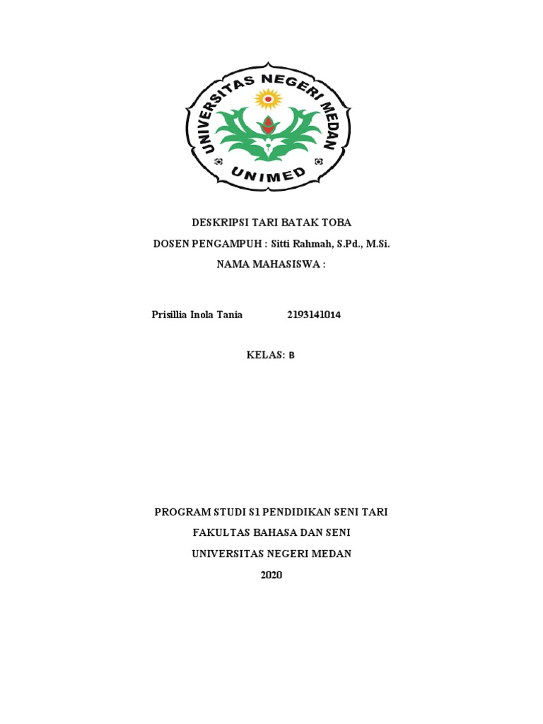 Deskrip Batak Toba | PDF