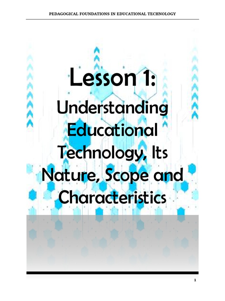 TTL Lesson 1 | PDF | Educational Technology | Learning Styles