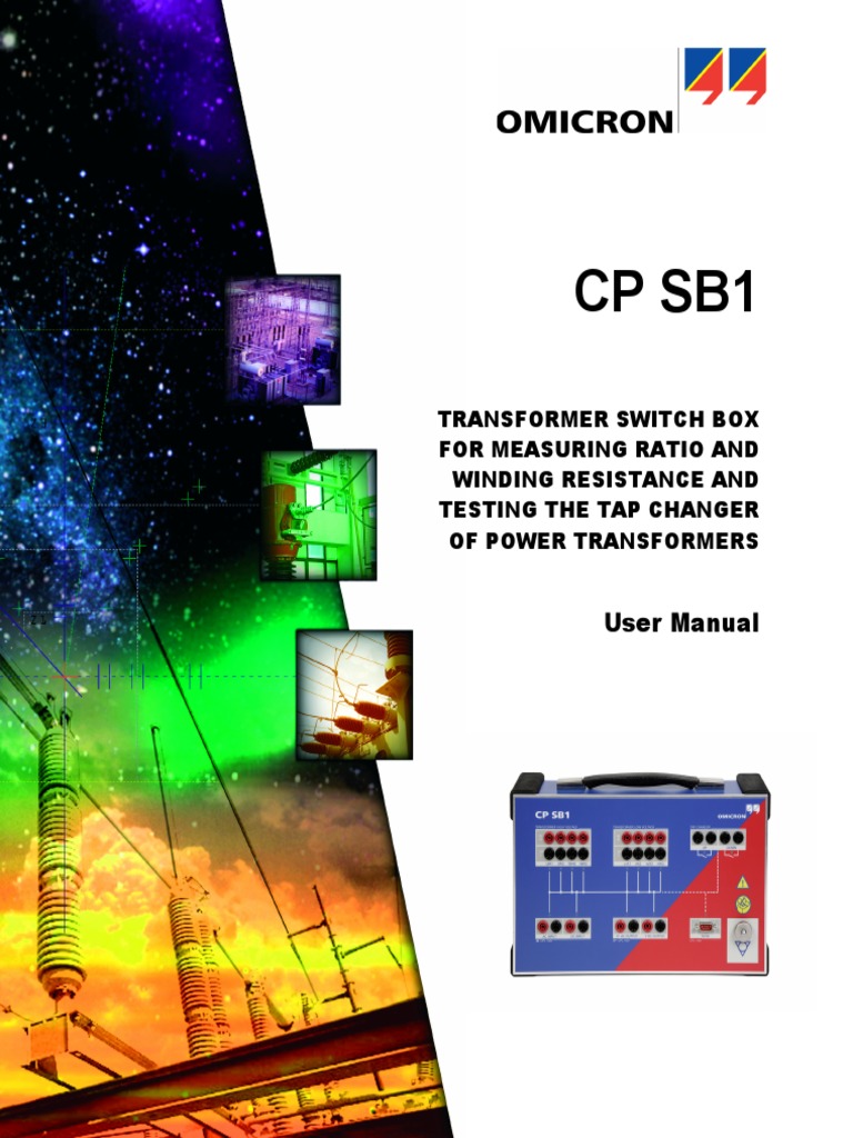CP SB1 User Manual | PDF | Transformer | High Voltage