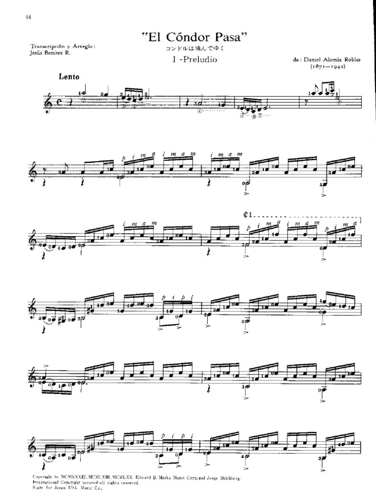 El Condor Pasa | PDF