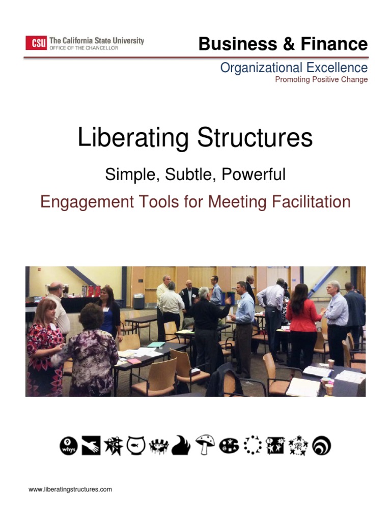 As of 7.20.16 Lean Liberating Structures Guide 1 | PDF | Narrative ...