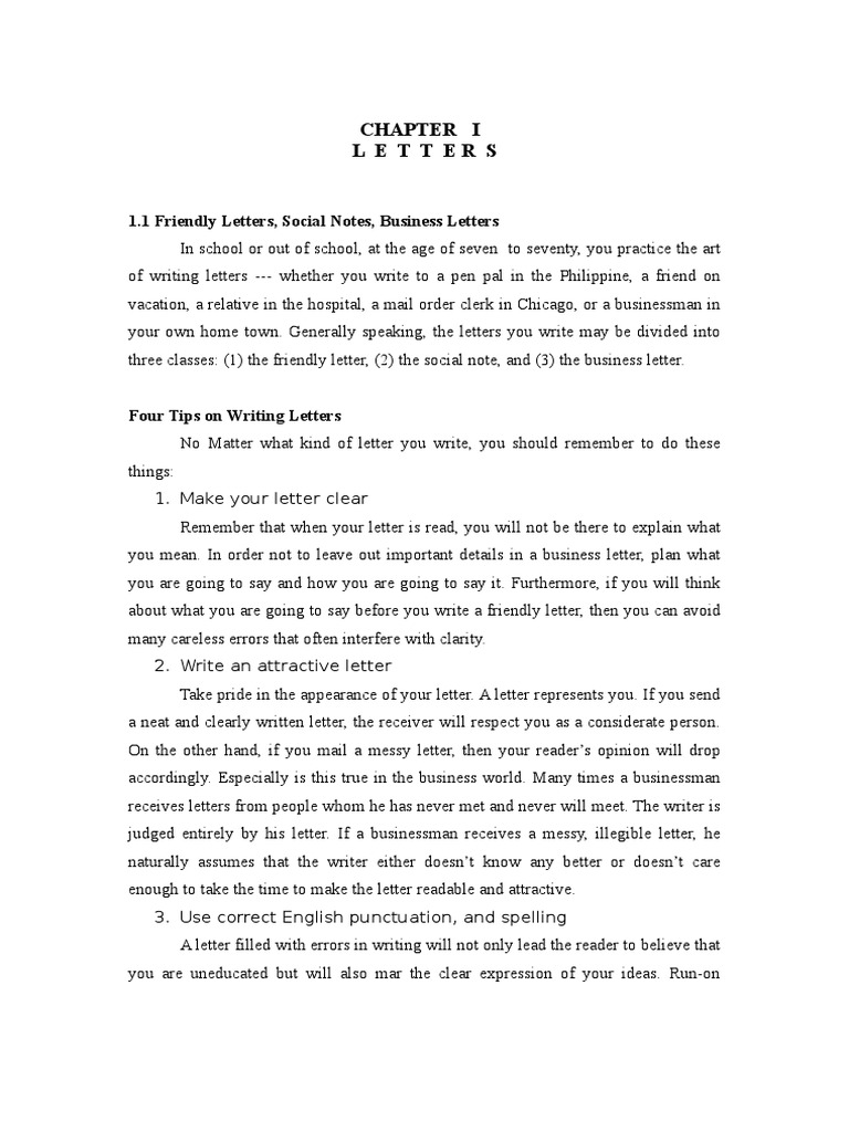 Essential Guide to Writing Letters | PDF | Written Communication | Writing