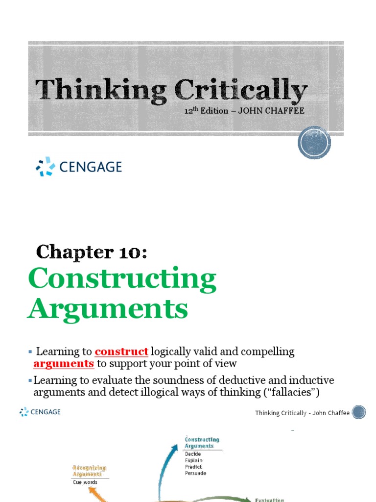 Chapter 10 | PDF | Deductive Reasoning | Argument