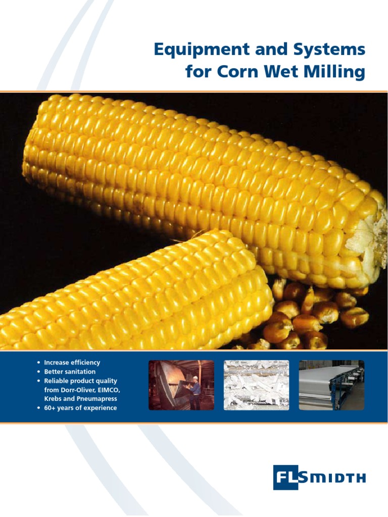 Corn Wet Milling Brochure 12209 | Filtration | Sanitation