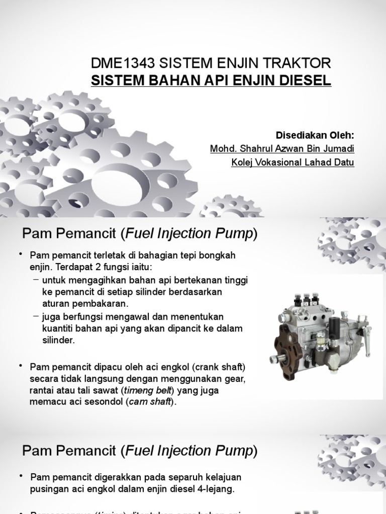 Slide 3 - Sistem Pemancit Bahan Api | PDF | Komputer