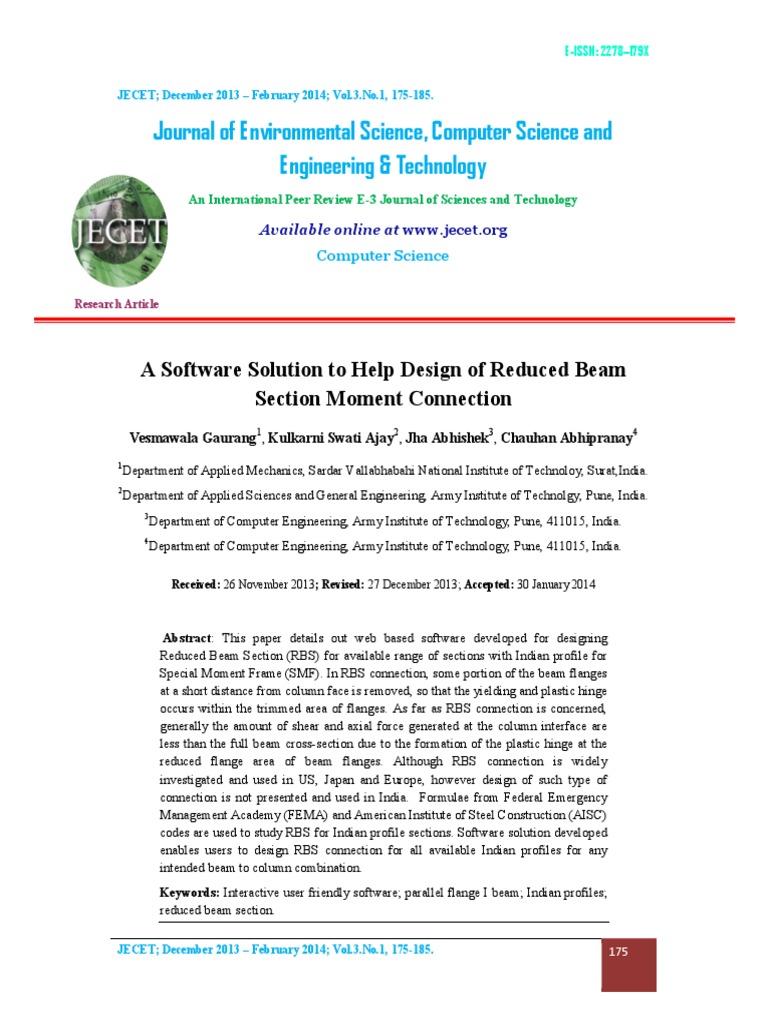 05 - A Software Solution To Help Design Steel Beam To Column Connection ...