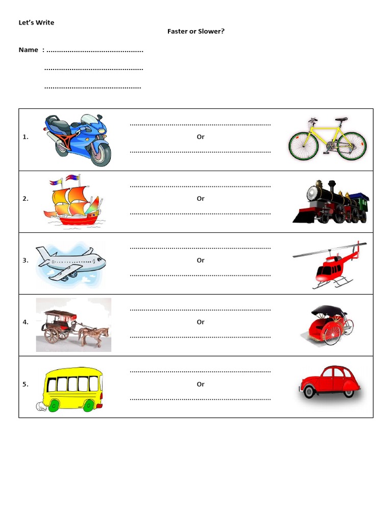 Public Transportation exercise