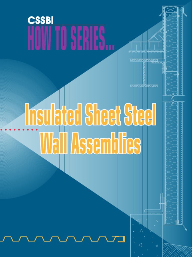 CSSBI-Insulated Sheet Steel Wall Assemblies PDF | Download Free PDF ...