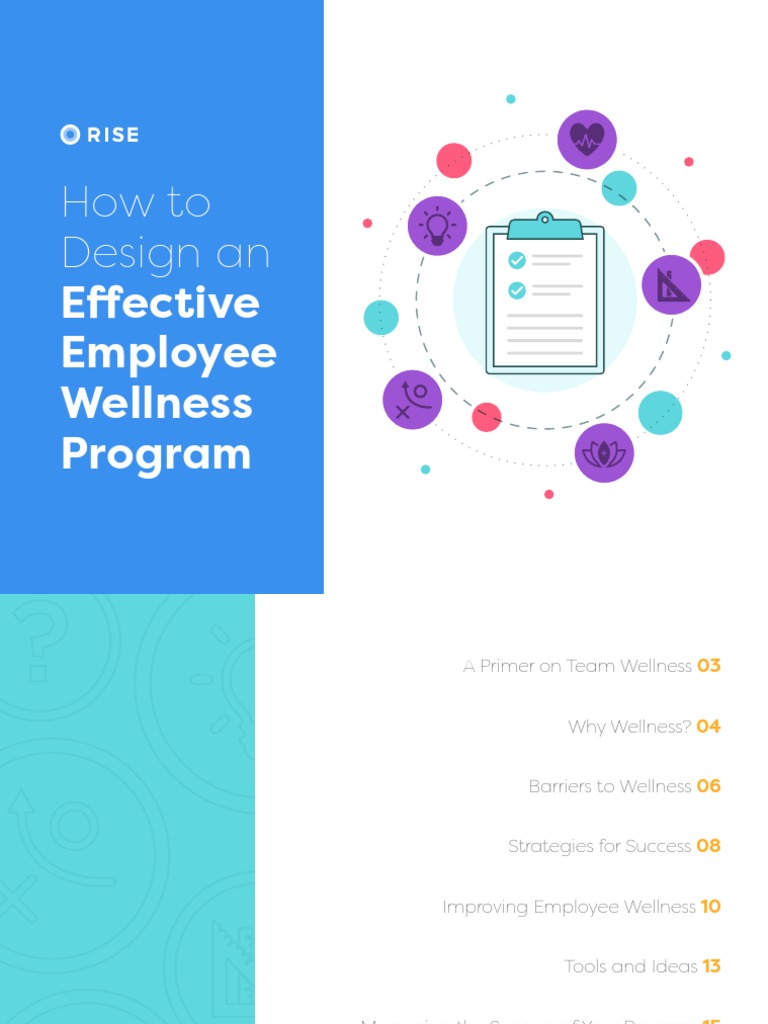 Ebook How To Design An Effective Employee Wellness Program Rise People ...