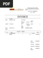 Contoh Nota Hotel | PDF | Business Documents | Market (Economics)